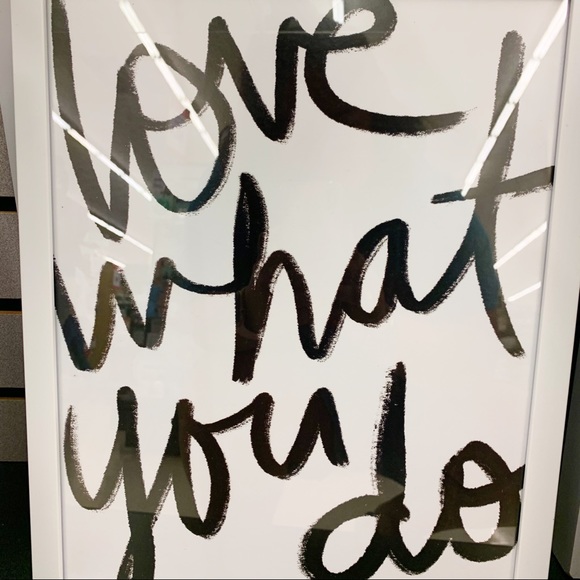 Urban Outfitters | Accents | Love What You Do Sign | Poshmark